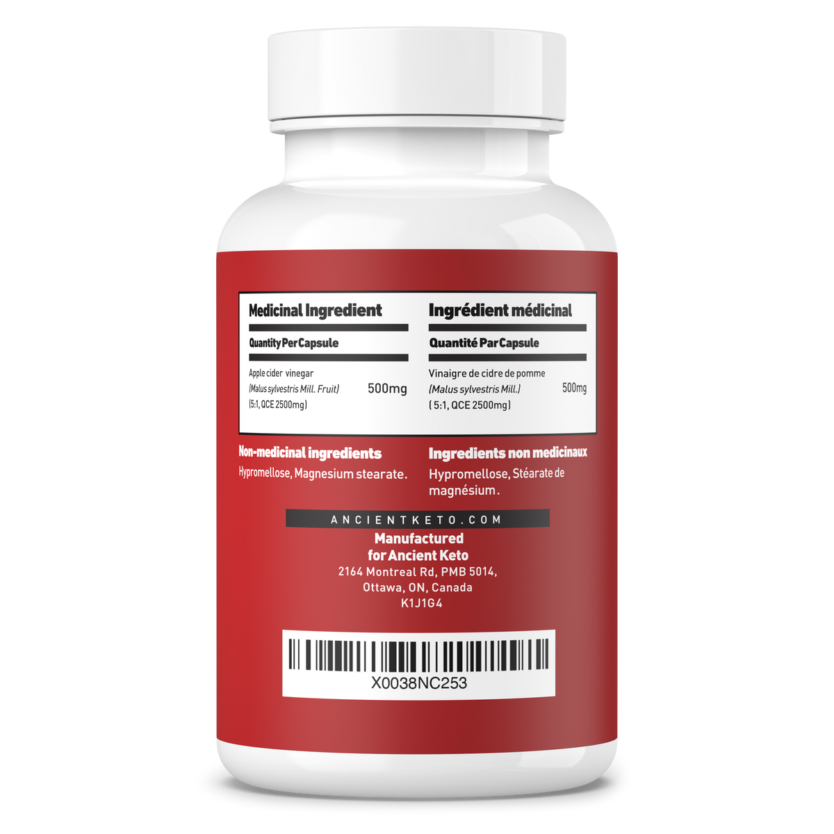 Ancient Keto Apple Cider Vinegar Capsules